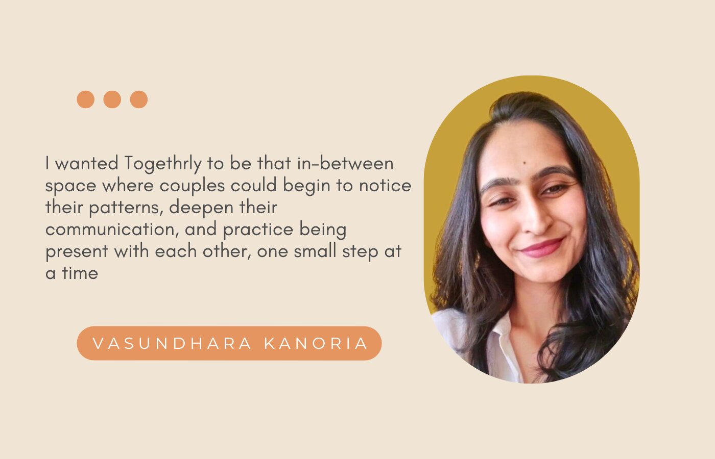 Vasundhara Kanoria on building Togetherly | MyndStories